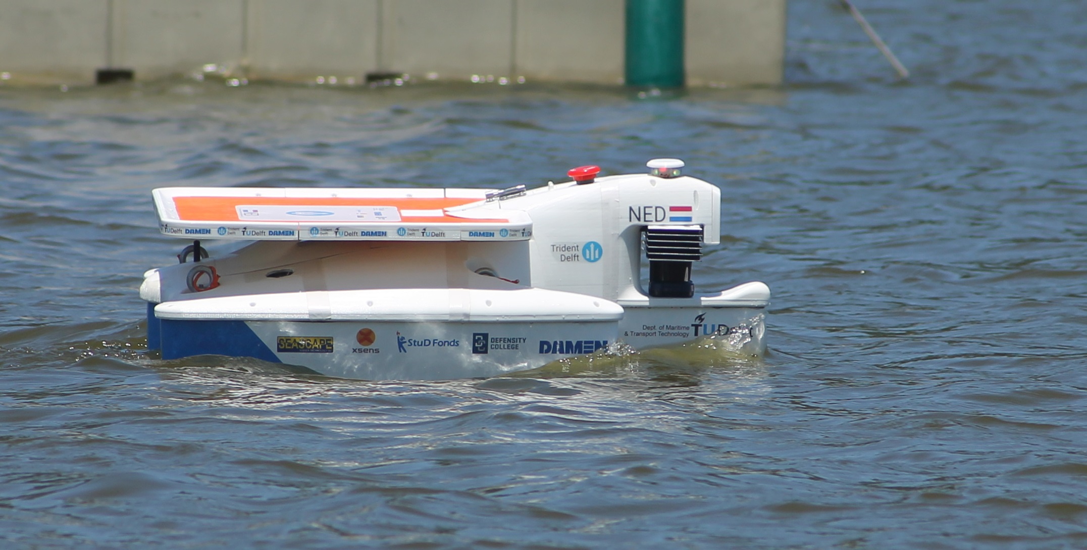 Trident Delft heads to Florida with autonomous vessel · RoboHouse
