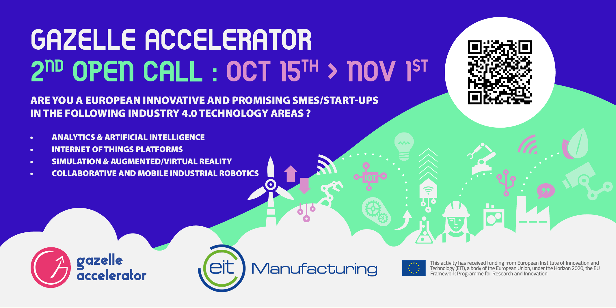 Gazelle Accelerator starts their second Call for Proposals · RoboHouse