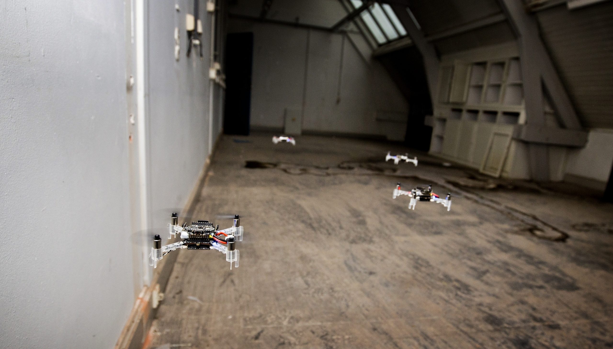 Swarms of Tiny Flying Robots. What if you would use this? · RoboHouse