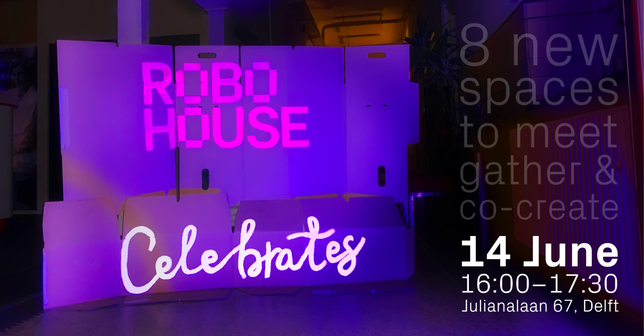 8 new spaces to meet, gather & co-create · RoboHouse